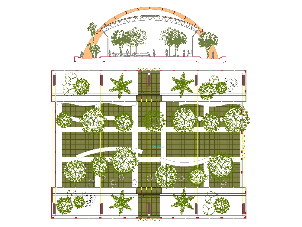 Dry square in AutoCAD | Download CAD free (407.76 KB) | Bibliocad