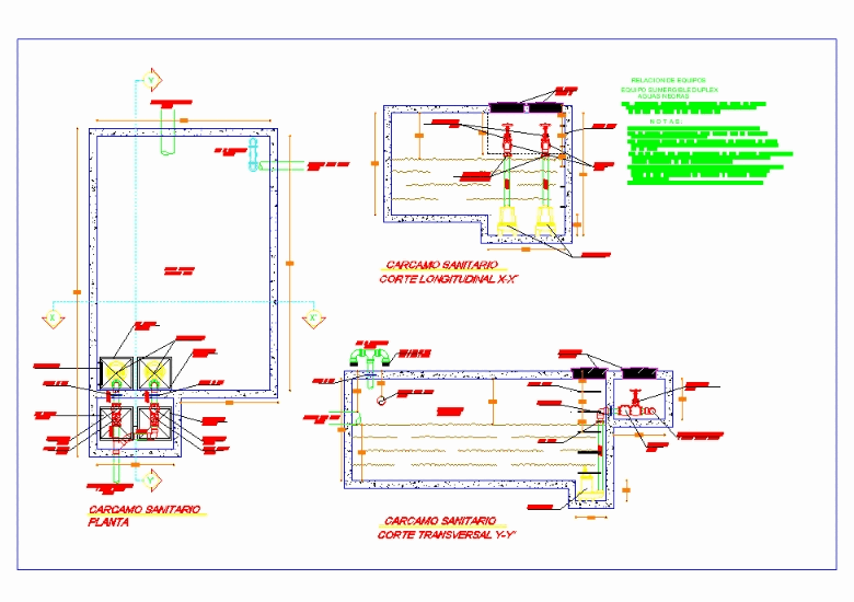 Equipos de bombeo en AutoCAD | Descargar CAD (765.04 KB) | Bibliocad