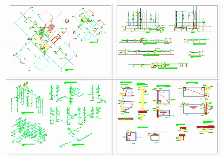 Maternelle-infantile dans AutoCAD | Téléchargement CAD (1.28 MB) | Bibliocad