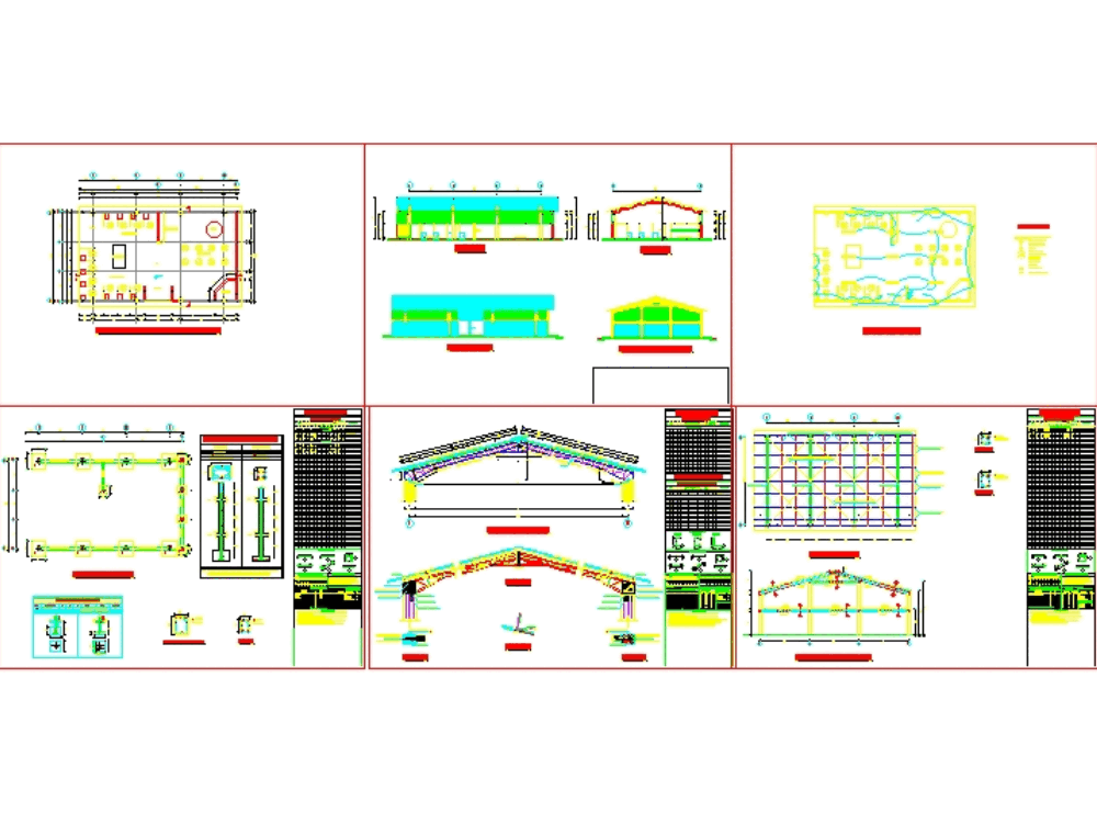 Laboratory in AutoCAD | CAD download (303.69 KB) | Bibliocad