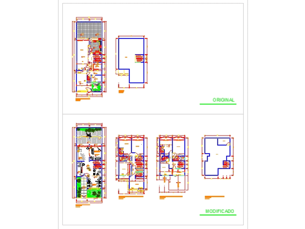 Lodging house in AutoCAD | CAD download (586.24 KB) | Bibliocad