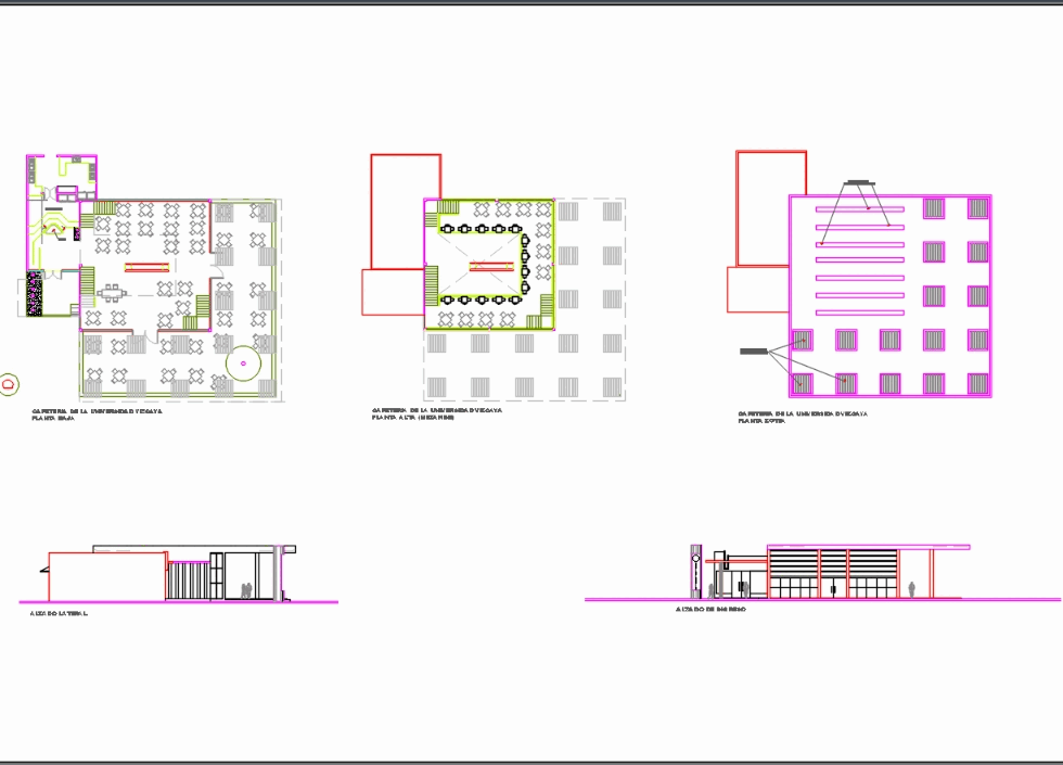 Cafeteria en AutoCAD | Descargar CAD (465.66 KB) | Bibliocad