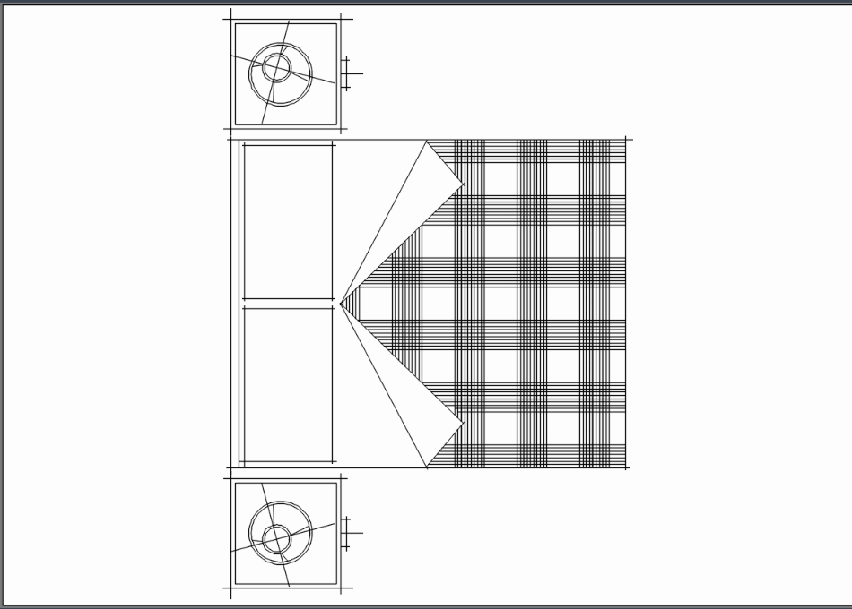 Lit double dans AutoCAD | Téléchargement CAD gratuit (11.93 KB) | Bibliocad