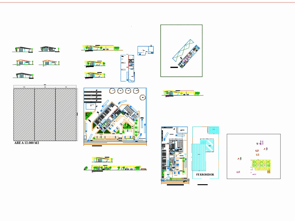 Hardware store in AutoCAD | CAD download (6.29 MB) | Bibliocad