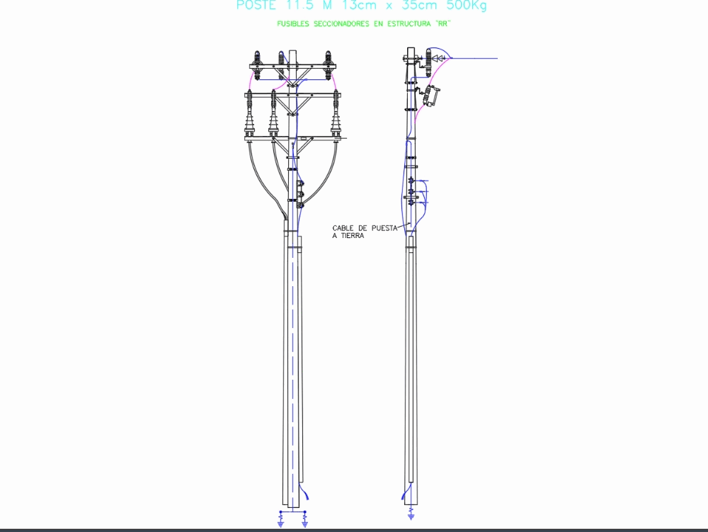 Estructura rc en AutoCAD | Descargar CAD (97.83 KB) | Bibliocad