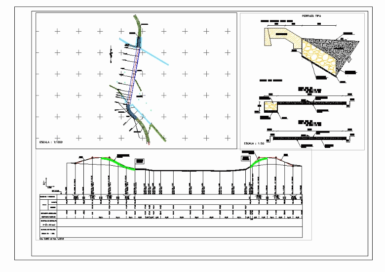 Crossing - ford in AutoCAD | Download CAD free (1.21 MB) | Bibliocad