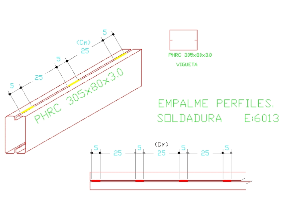 Perlin phcr cajon en AutoCAD | Descargar CAD gratis (483.25 KB) | Bibliocad