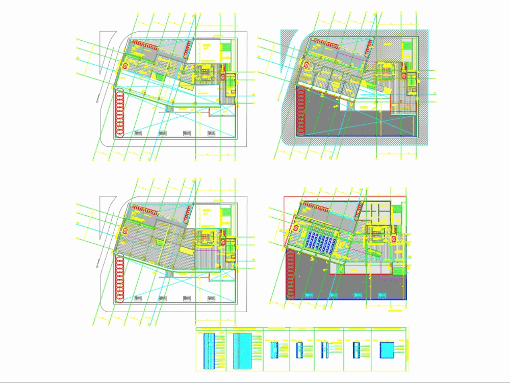 Library in AutoCAD | CAD download (13.2 MB) | Bibliocad