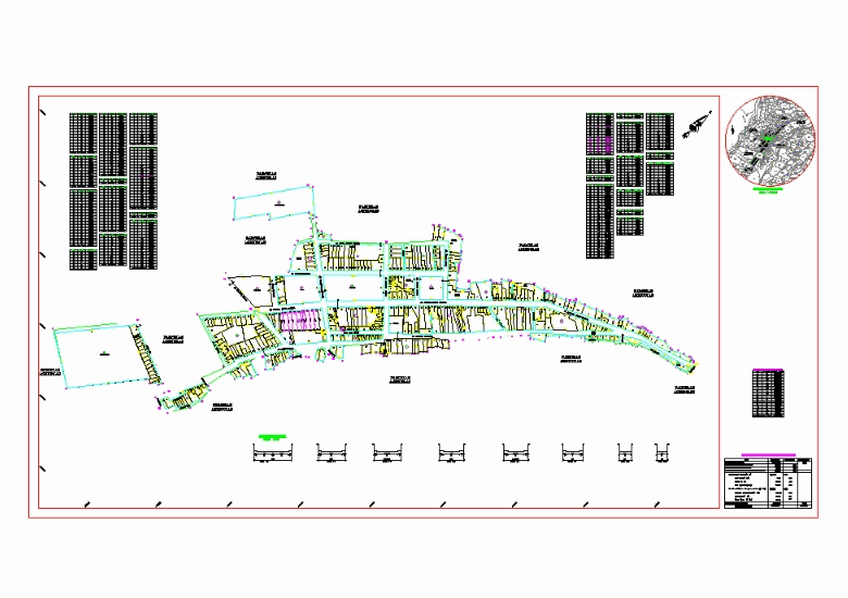 Ciudad de jimbe en ancash - peru en AutoCAD | CAD (1.37 MB) | Bibliocad
