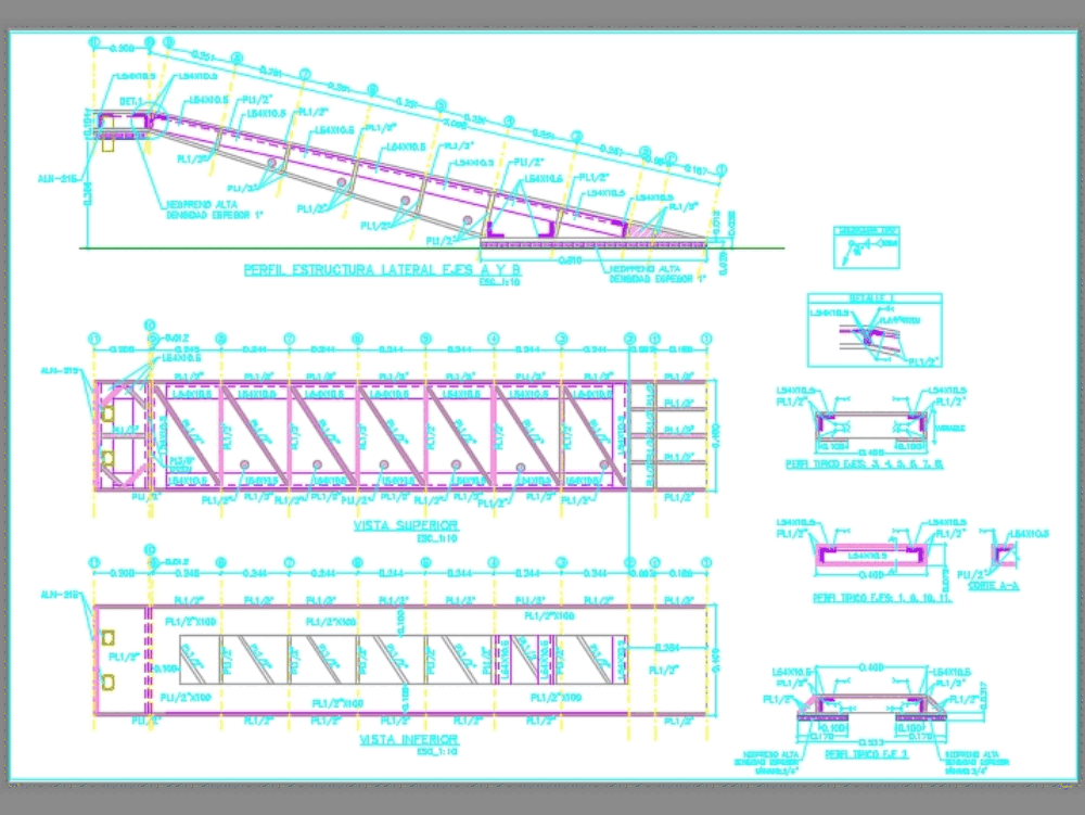 Local ramp in AutoCAD | CAD download (242.48 KB) | Bibliocad
