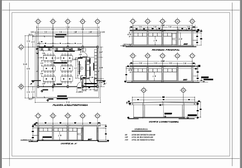 Plano arquitectonico ecatepec - laboratorio (264.97 KB) | Bibliocad