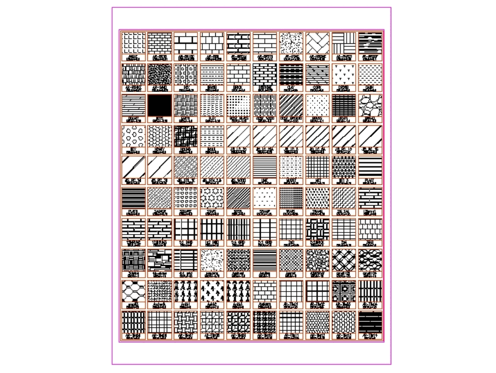 Hatch Patterns In AutoCAD Download CAD Free 80 12 KB Bibliocad