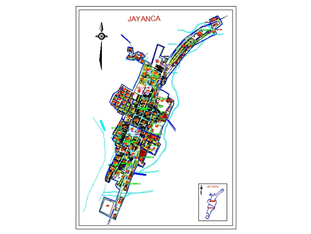 Jayanca 2010 en AutoCAD | Descargar CAD gratis (1.16 MB) | Bibliocad