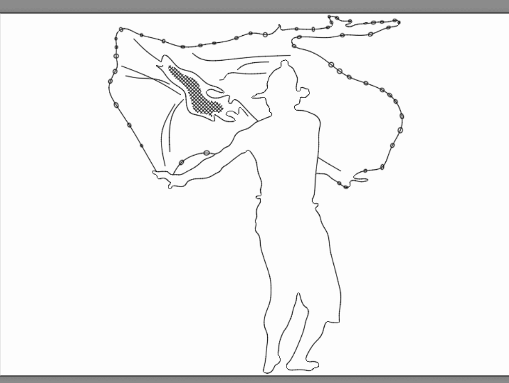 Fischer in AutoCAD | Kostenlos CAD herunterladen (23.44 KB) | Bibliocad