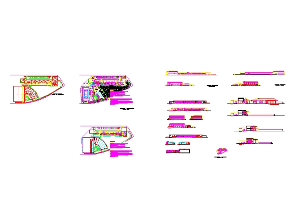 Educational Center In AutoCAD CAD Download 1 38 MB Bibliocad
