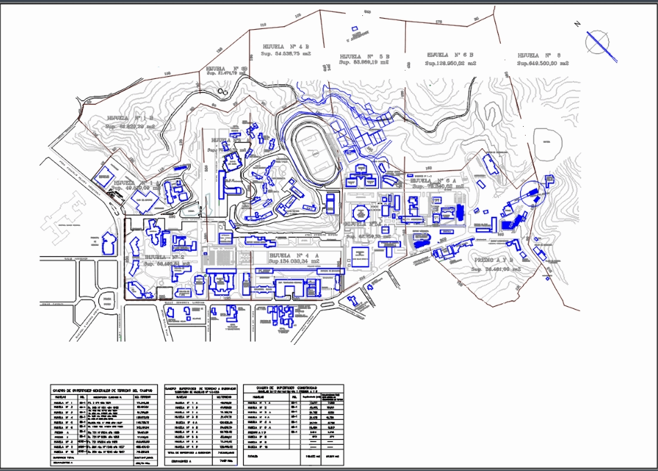 Campus universidad de concepcion en AutoCAD | CAD (676.63 KB) | Bibliocad