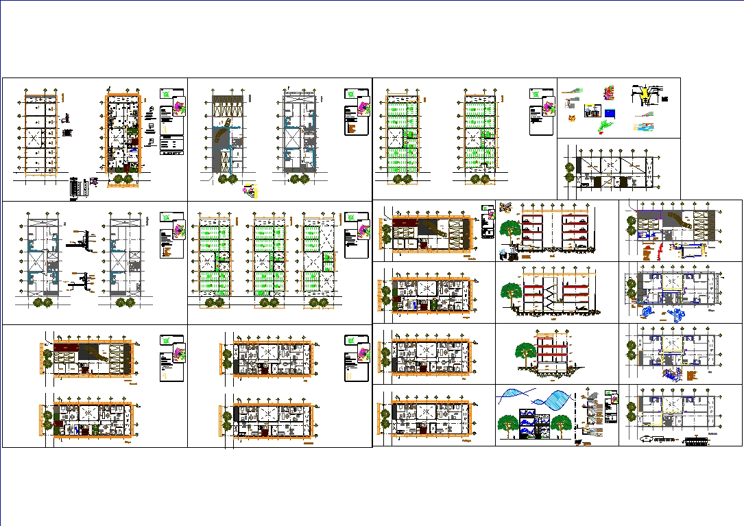 Lofts en AutoCAD | Descargar CAD (4.88 MB) | Bibliocad