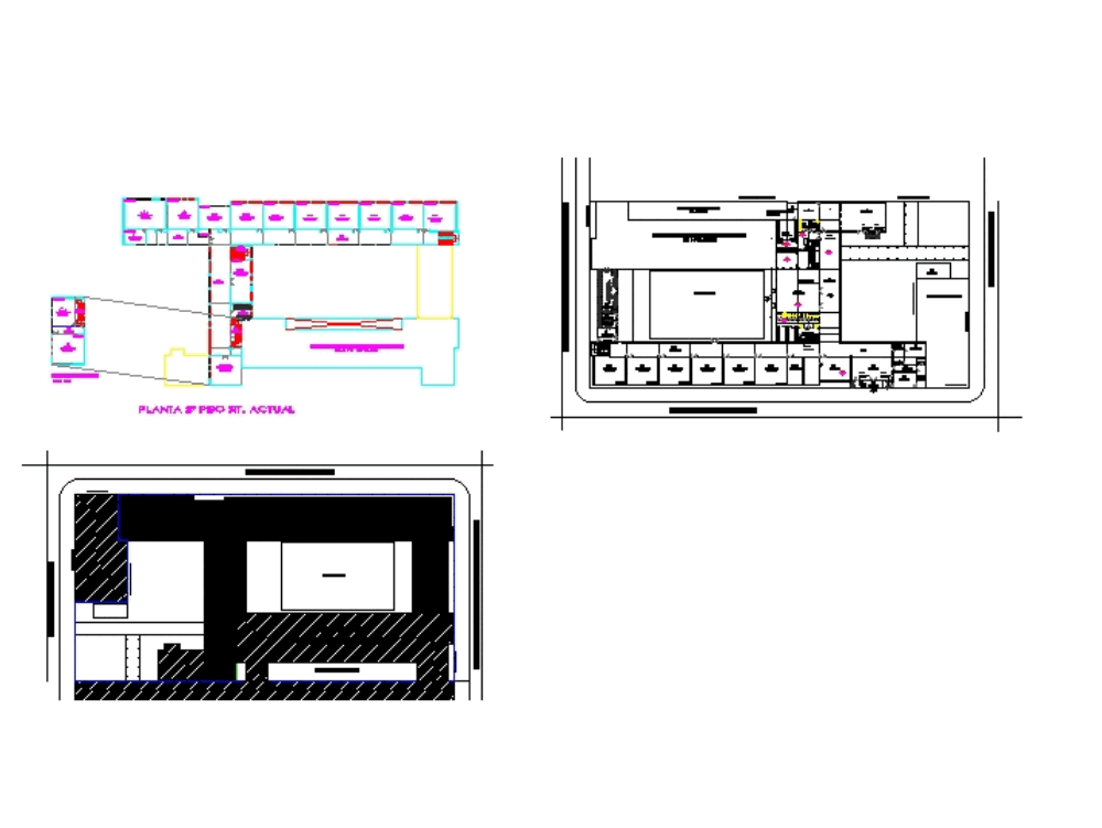 School plans in AutoCAD | CAD download (2.02 MB) | Bibliocad
