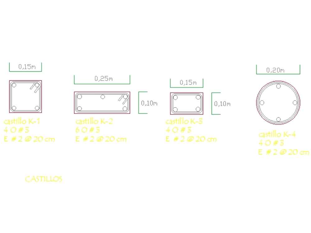 Plantas de castillos en AutoCAD | Descargar CAD gratis (33.46 KB ...