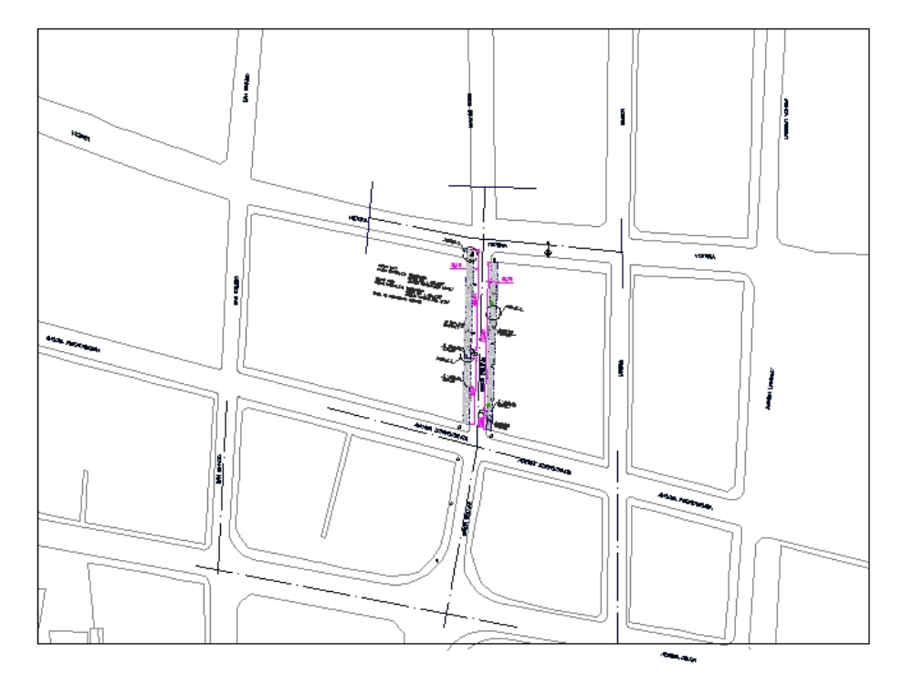 Acera en AutoCAD | Descargar CAD (5.98 MB) | Bibliocad