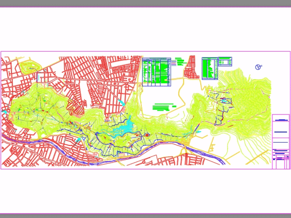 Parque metropolitano de santiago en AutoCAD | CAD (857.25 KB) | Bibliocad