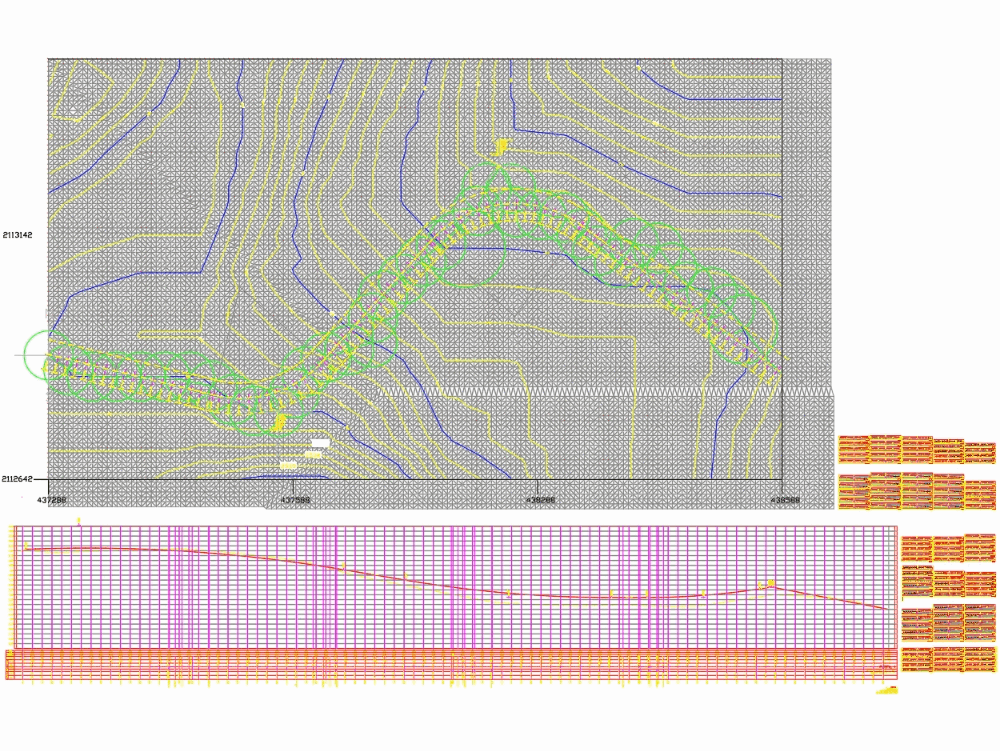 Road in AutoCAD | CAD download (5.77 MB) | Bibliocad