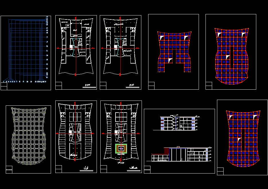 Commercial complex en AutoCAD | Descargar CAD gratis (300.94 KB ...