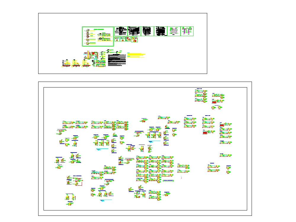 Structural details in AutoCAD | Download CAD free (1.12 MB) | Bibliocad