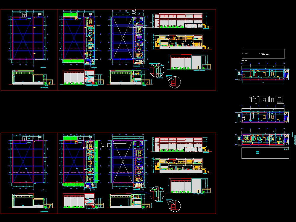 Remodelacion laboratorios en AutoCAD | Descargar CAD (4.45 MB) | Bibliocad