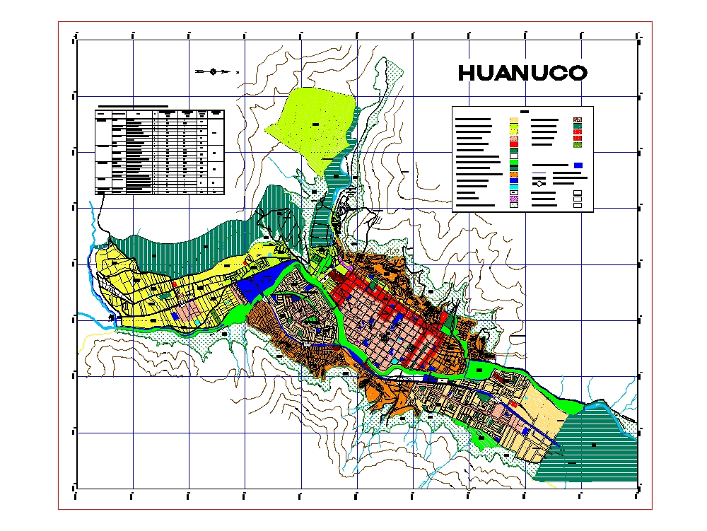 Mapa de huanuco em AutoCAD | Baixar CAD Grátis (1.74 MB) | Bibliocad