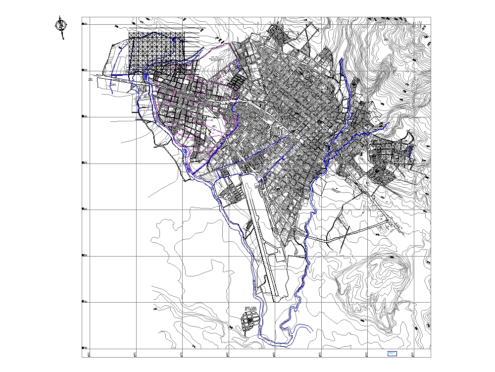 Plano topografico - tarapoto en AutoCAD | CAD (3.34 MB) | Bibliocad