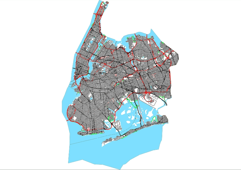 New york in AutoCAD | Download CAD free (9.19 MB) | Bibliocad