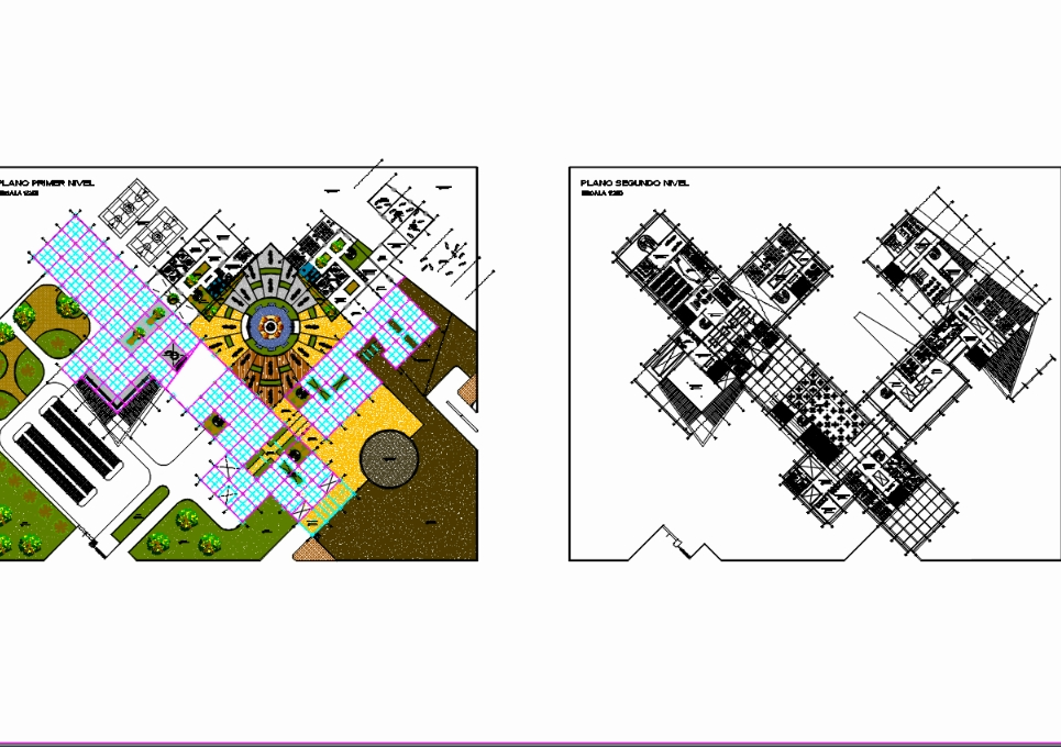 Technology Center In AutoCAD CAD Download 4 01 MB Bibliocad