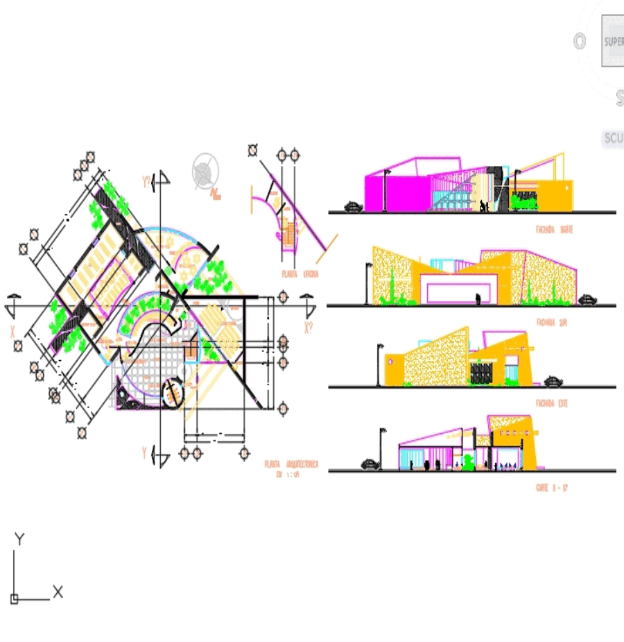 Library in AutoCAD | CAD download (1.9 MB) | Bibliocad