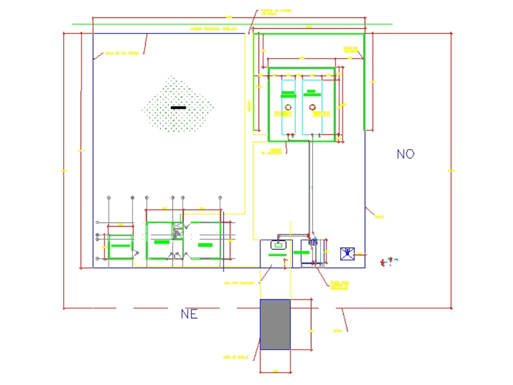San juan de nic - gasolinera en AutoCAD | CAD (721.84 KB) | Bibliocad