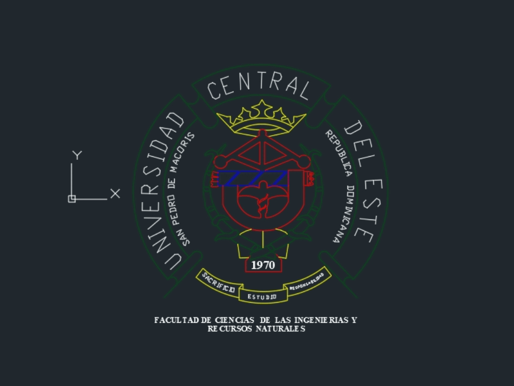 Universidad Nacional Del Este Logo