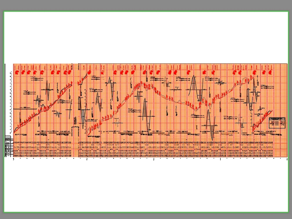 Profile of rural road in AutoCAD | Download CAD free (389.16 KB ...