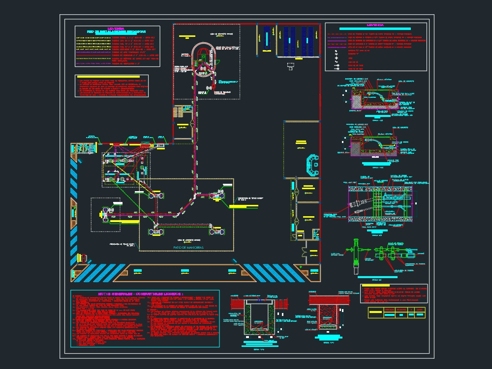 General mechanic lpg station in AutoCAD | CAD (283.82 KB) | Bibliocad