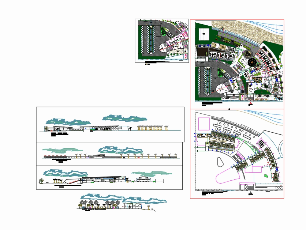 Technology center in AutoCAD | CAD download (4.53 MB) | Bibliocad