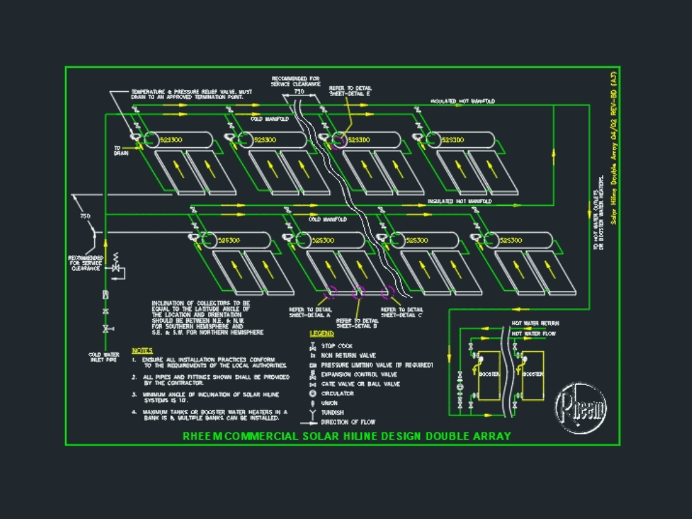 Photovoltaic Panel Detail In AutoCAD CAD Download 52 45 KB Bibliocad