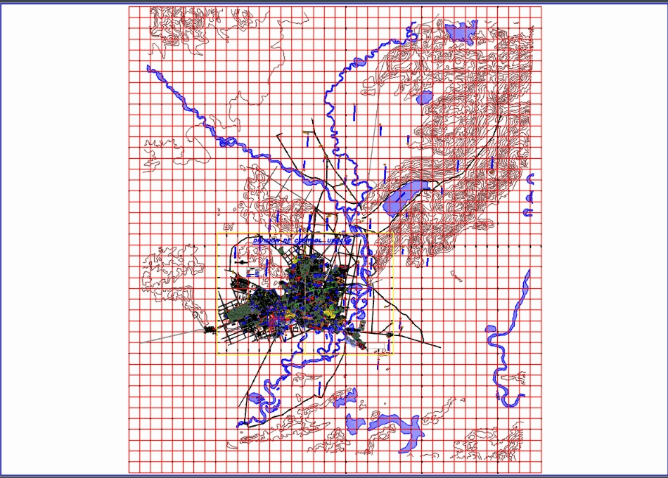 Plano de ciudad de juliaca en AutoCAD | CAD (9.92 MB) | Bibliocad