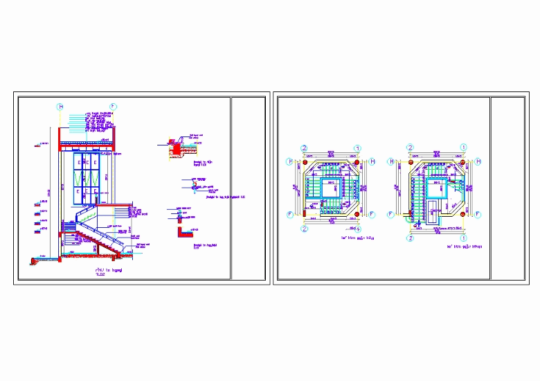 Ladder in AutoCAD | CAD download (1.63 MB) | Bibliocad