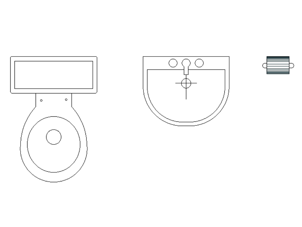 Sanitary Items In AutoCAD Download CAD Free 35 92 KB Bibliocad