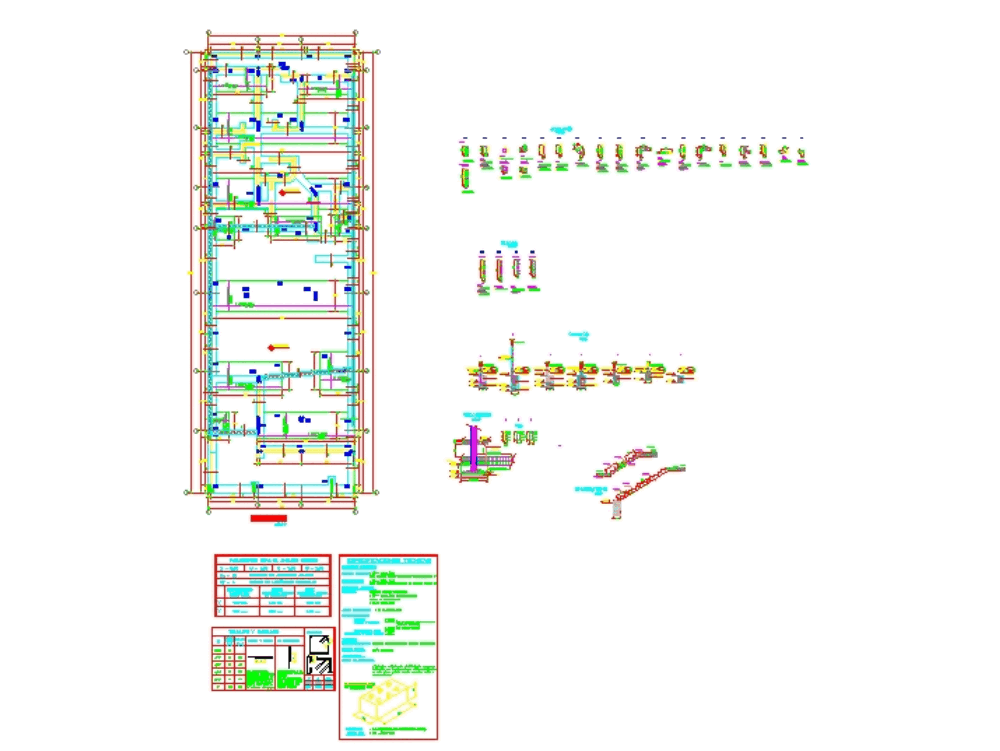 Structures - single unit in AutoCAD | CAD download (907.57 KB) | Bibliocad