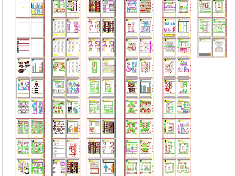 Espacio para preperacion de comidas en AutoCAD | CAD (1.42 MB) | Bibliocad