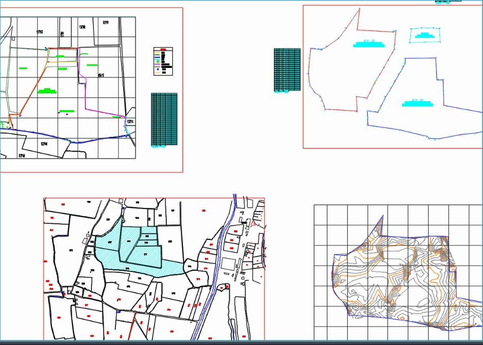 Topographic Map In AutoCAD Download CAD Free 1 56 MB Bibliocad