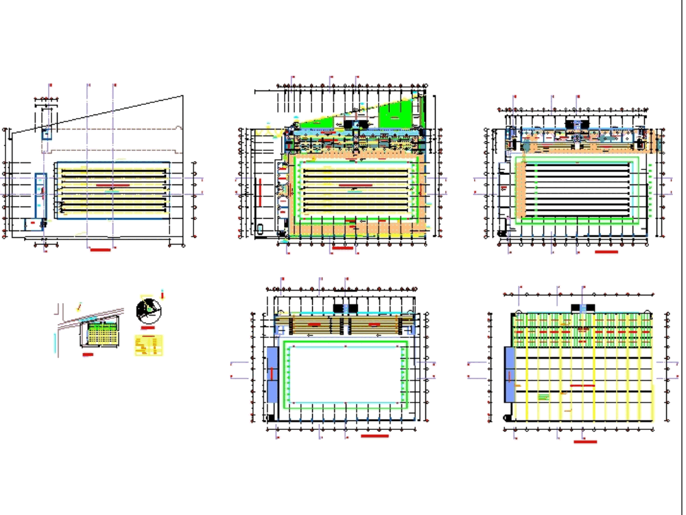 Pool in AutoCAD | CAD download (2.42 MB) | Bibliocad