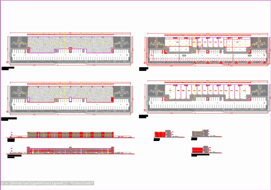 Commercial building in AutoCAD | CAD download (1.24 MB) | Bibliocad