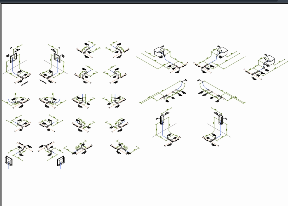Isometric view en AutoCAD | Descargar CAD (290.34 KB) | Bibliocad