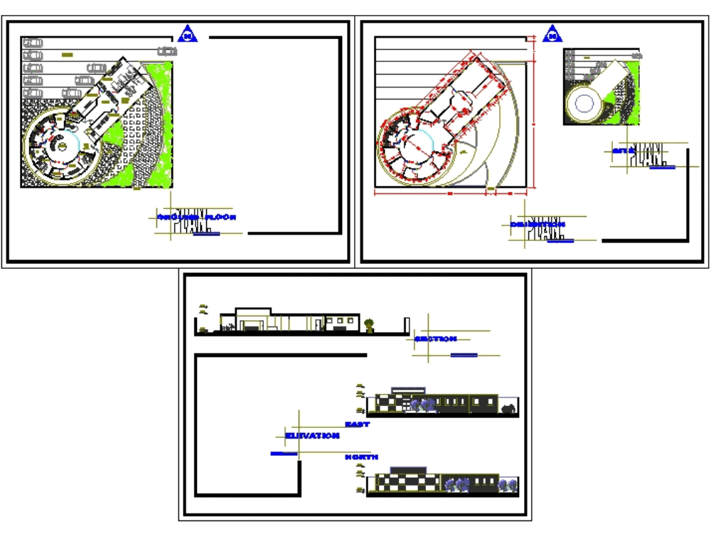 Blood center in AutoCAD | CAD download (954.08 KB) | Bibliocad